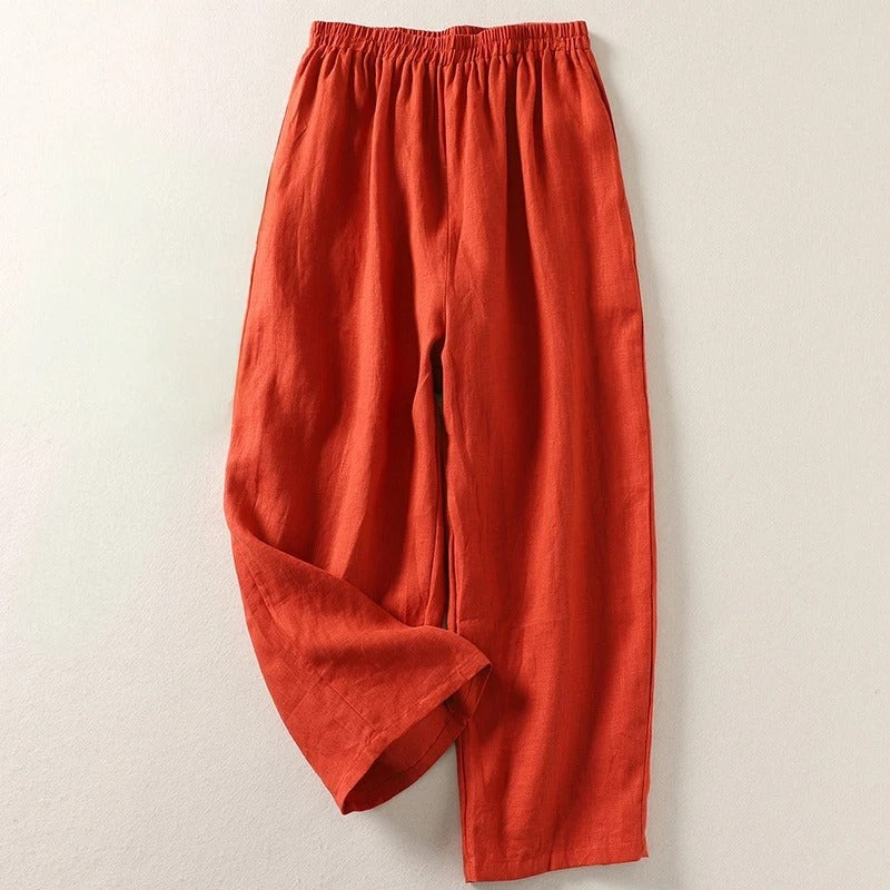 SOFIA LINEN PANTS – Solrano