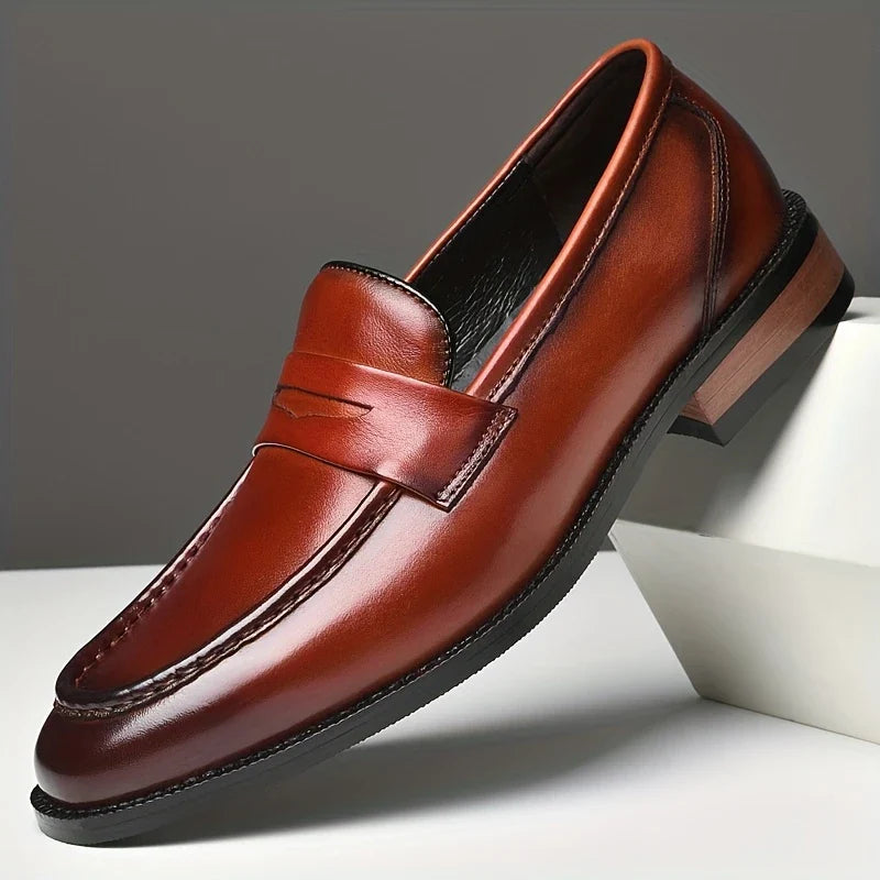 Amalfi Italian Leather Loafers – Solrano